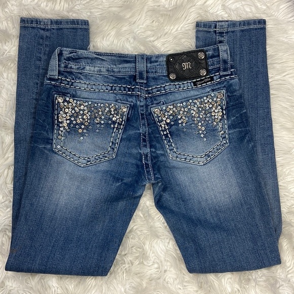 Miss Me | Jeans | Miss Me Embellished And Rhinestone Low Rise Skinny ...